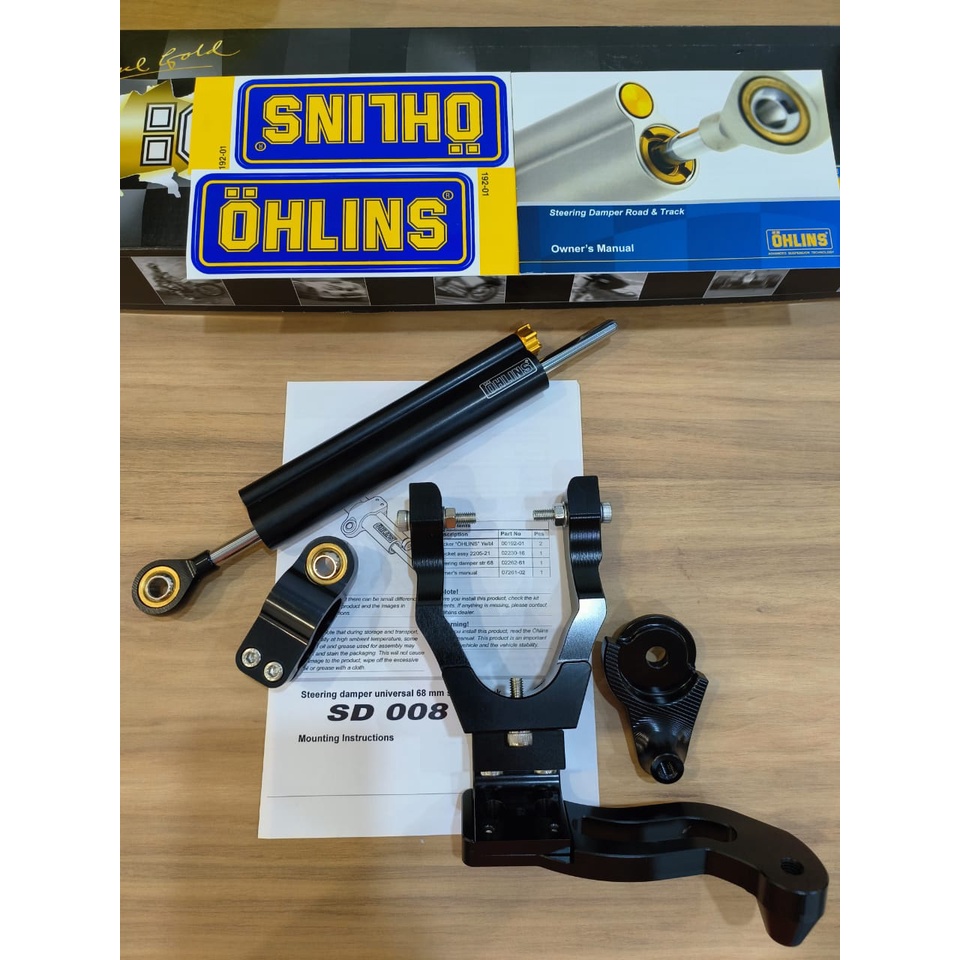 Ohlins Damper Stroke 68mm SD001 SD008 RXZ Damper Bracket !!! Ready ...