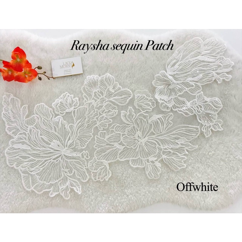 ️ PATCH LACE READYSTOCK 🔥 PATCHWORK LACE TAMPAL KUNTUM BUNGA BESAR 🔥 ...