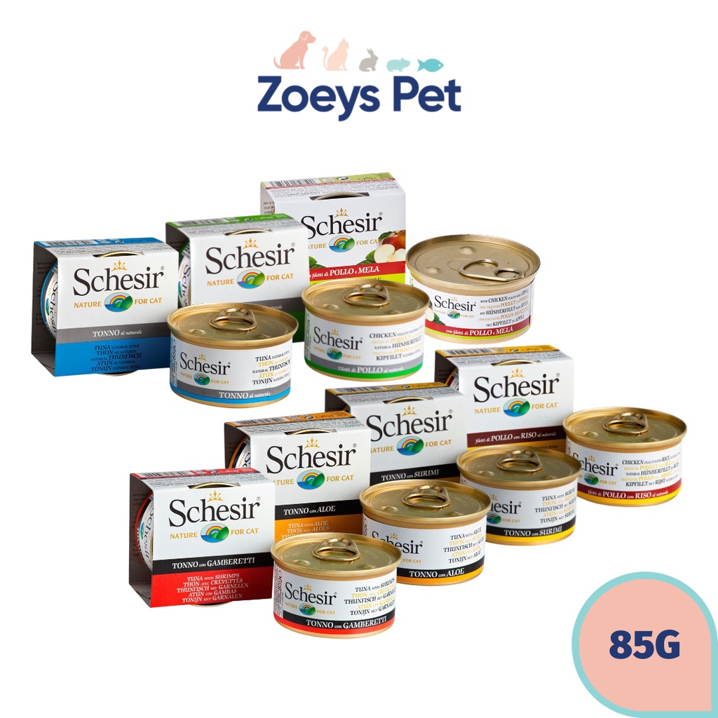 Schesir Cat 75g/85g Wet Canned Food (Chicken / Tuna) | Shopee Malaysia