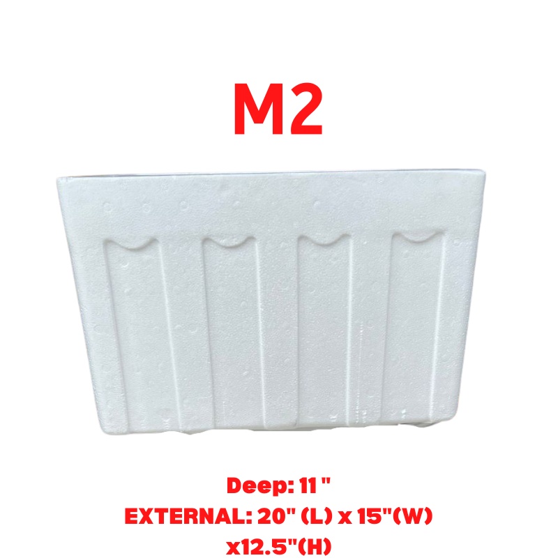 Polyfoam Ice Box / Cooler Box / Picnic box / Foam Box / Fish Box / Tong ...