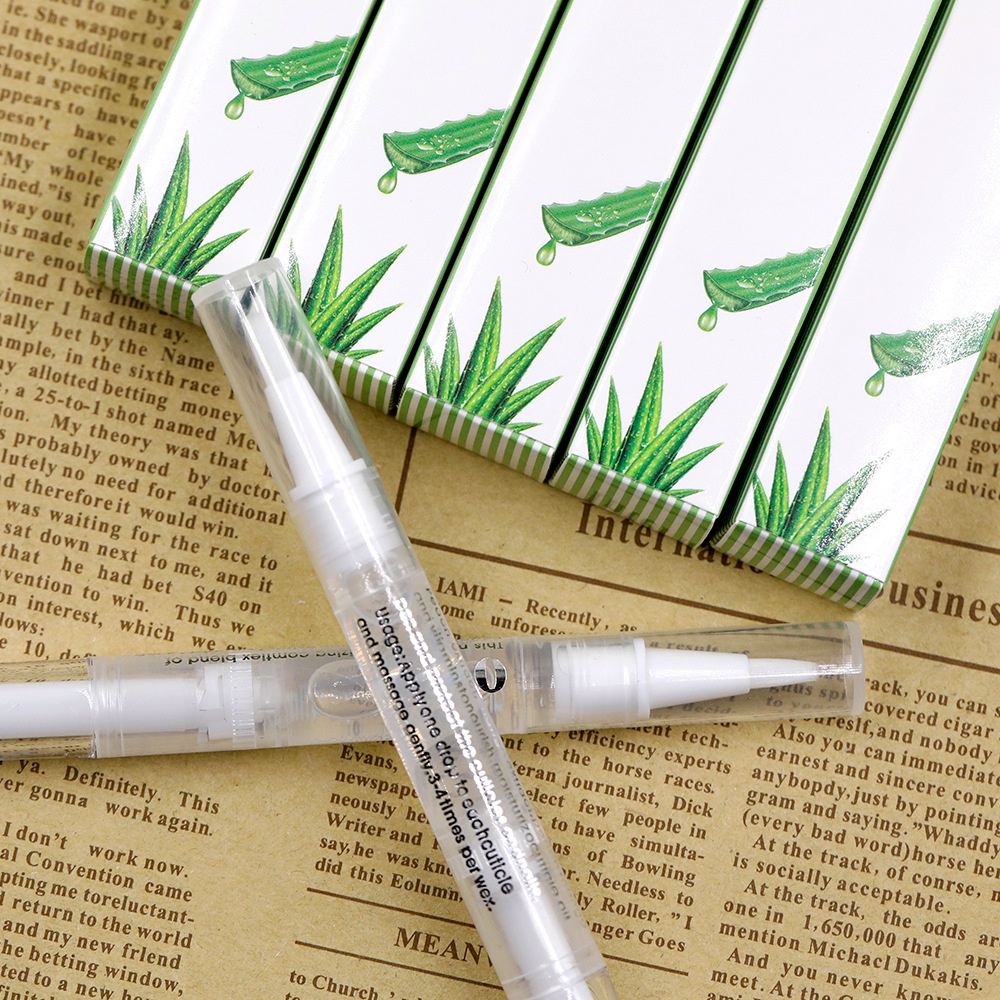 Nail Care Nutrient Oil Pen Pengilat Kuku Finger Edge Care Pen Anti-barb ...