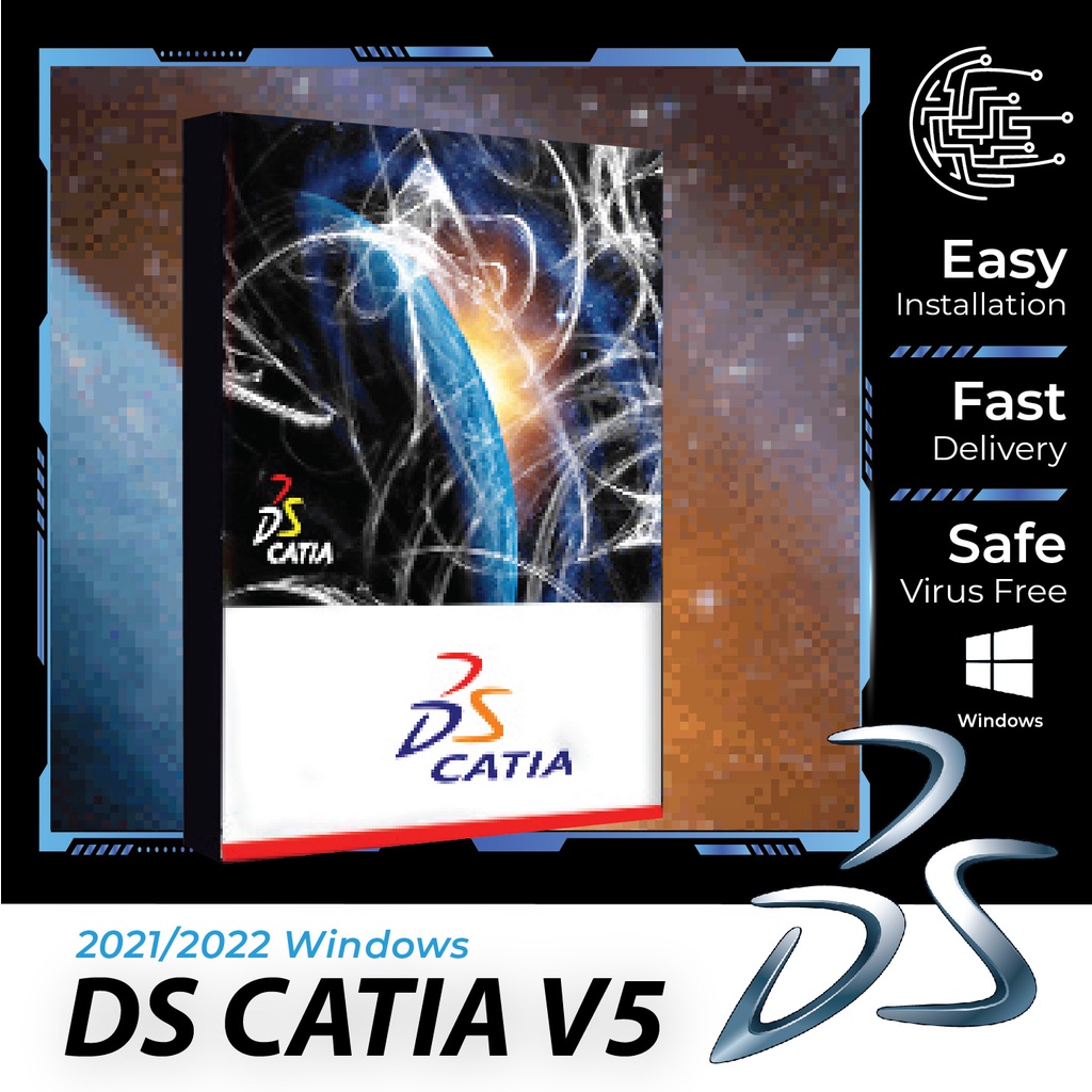 🔥 DS CATIA P3 V5-6R2018 SP6 (Latest March) | Full Version | Lifetime ...