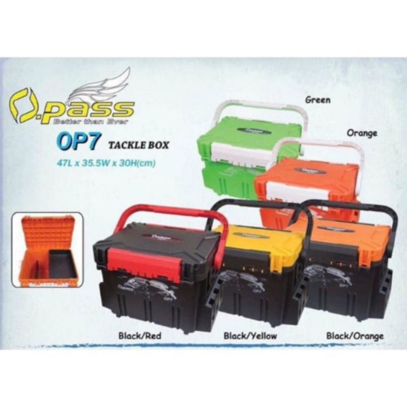 OPASS Rod Stand Tackle Box Pancing ada Rod Stand Fishing Box | Shopee ...