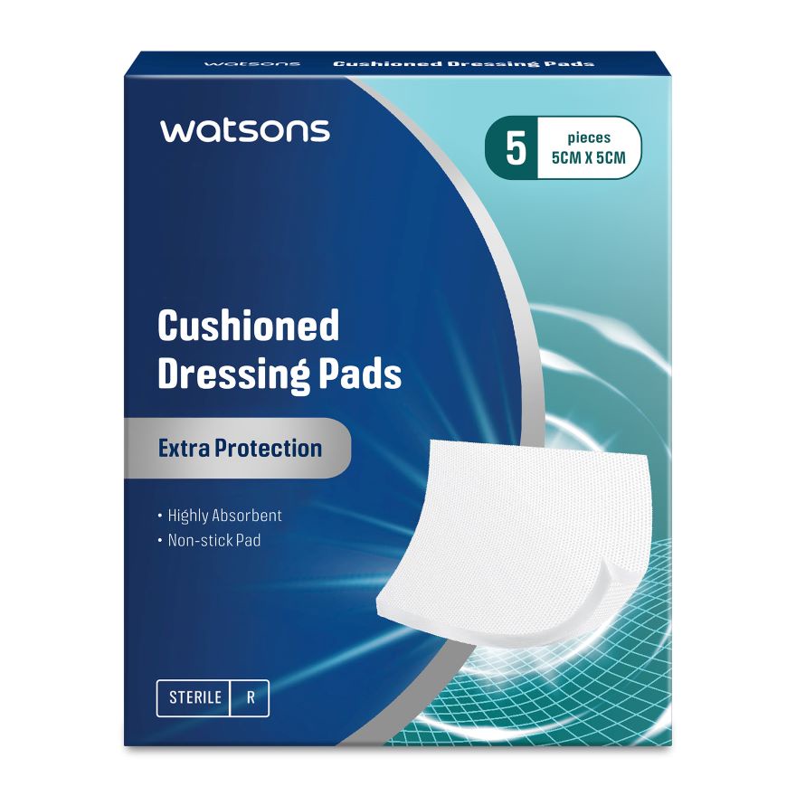 WATSONS CUSHIONED DRESSING PADS 5S | Shopee Malaysia