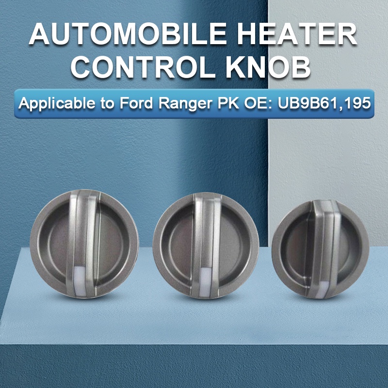 For Ford Ranger PK 2009-2011 Heater Control Knobs (Set of 3) | Shopee ...