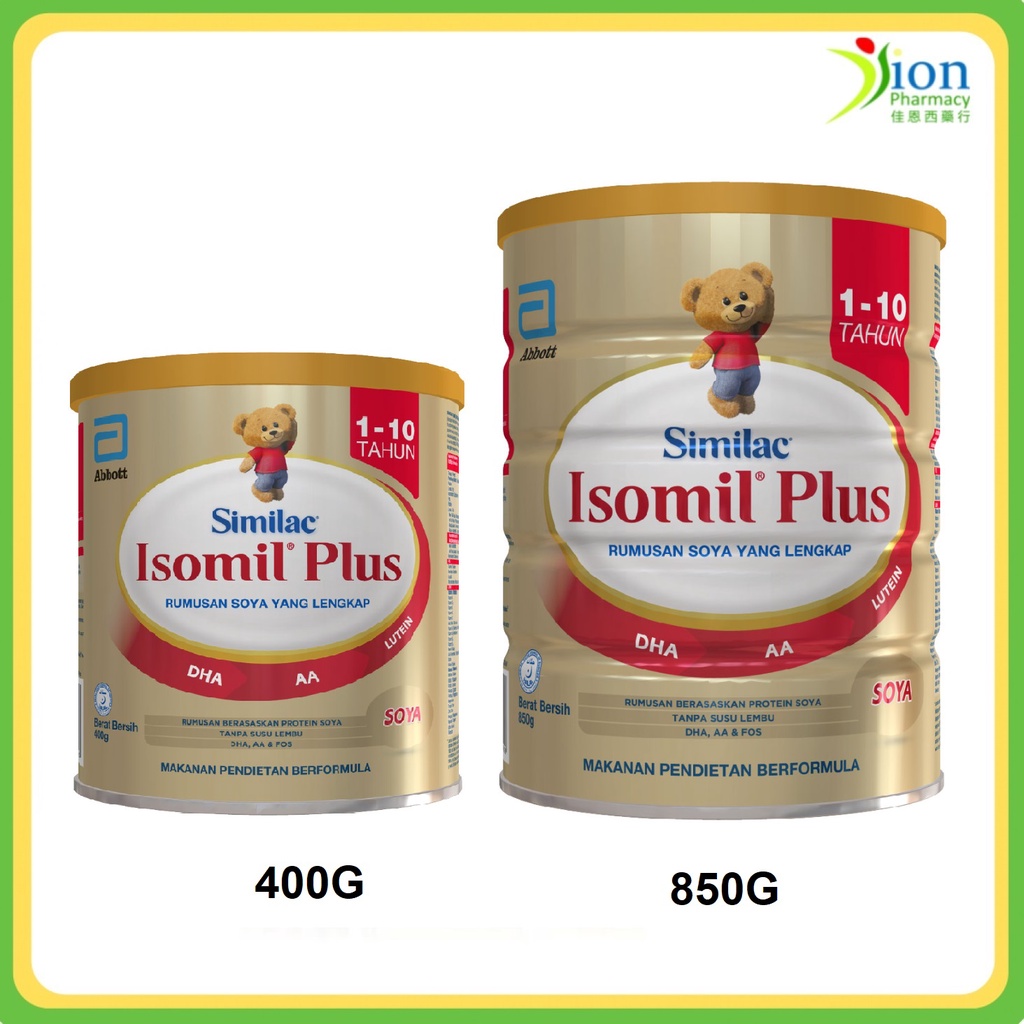 ABBOTT SIMILAC ISOMIL PLUS (1-10 YEARS OLD) | Shopee Malaysia