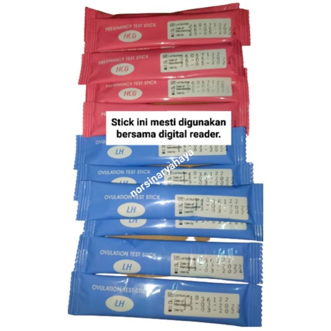 Extra Stick For Digital Pregnancy Ovulation Test LH CLEARANCE | Shopee ...