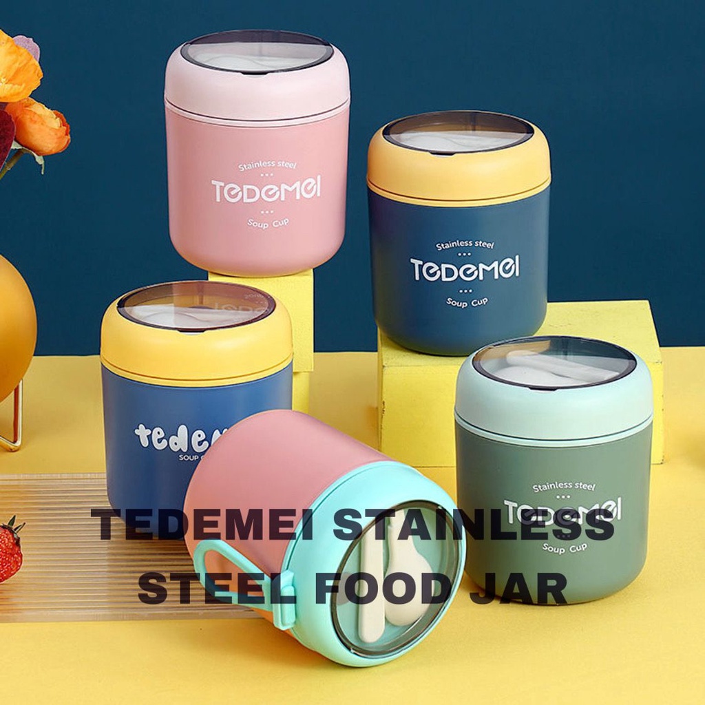 SN_530ML Tedemei Stainless Steel Thermal Insulator Food Jar Thermal ...