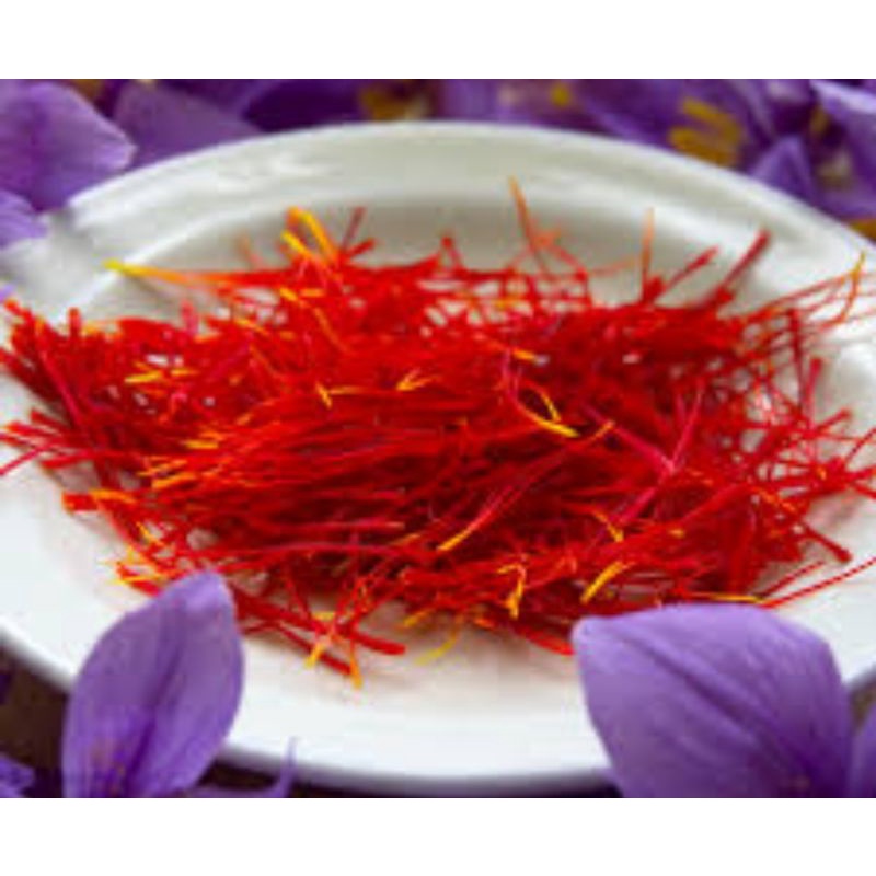 Pure Kashmir Saffron High Grade 1 g | SHIZENTRIP | Shopee Malaysia
