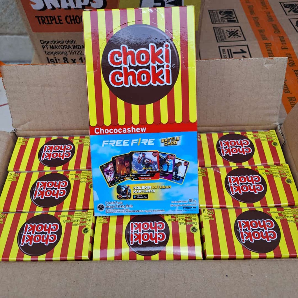 Choki Choki box contains 20 pcs | Shopee Malaysia