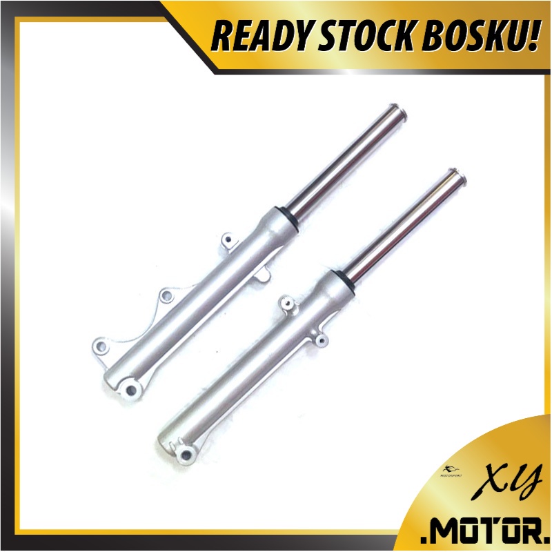 LC 135 LC135 V1 - V7 4S 5S STD FRONT FORK SET ASSY LCV1 LCV2 55D LC4S 55C LC5S FORK DEPAN SILVER ...