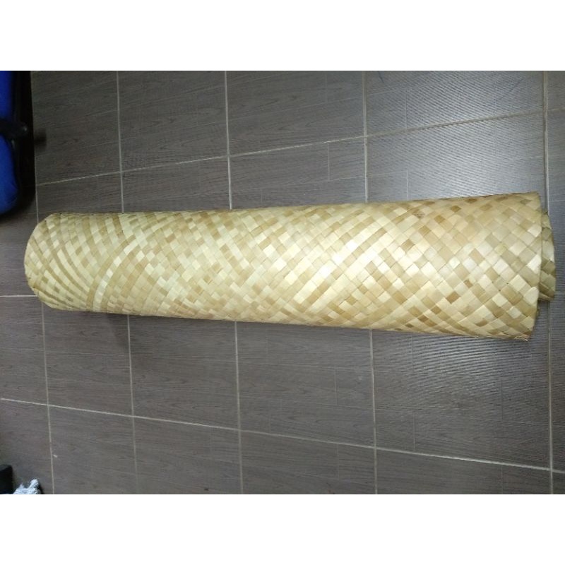 Tikar mengkuang tradisional plain bajet | Shopee Malaysia