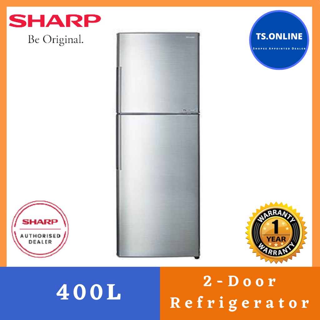 (FREE SHIPPING) SHARP 280L/320L/360L/400L TWIN DOOR REFRIGRATOR/ PETI ...