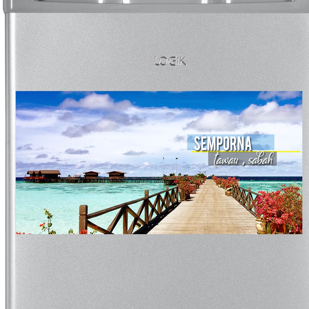 Mount Kinabalu Sabah Semporna Malaysia Gift Souvenir Fridge Magnet ...