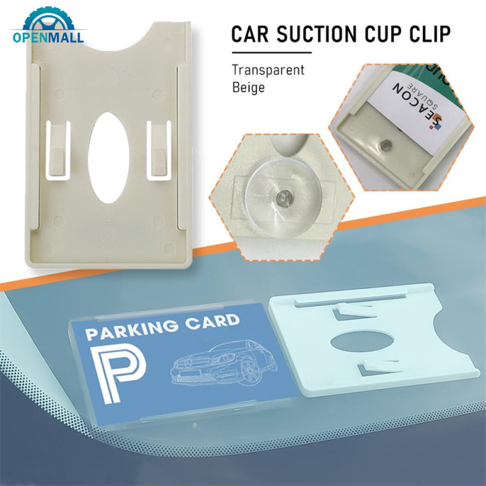 OPENMALL Car Card Holder Parking Ticket Clip Auto Card Sleeve Bill ...