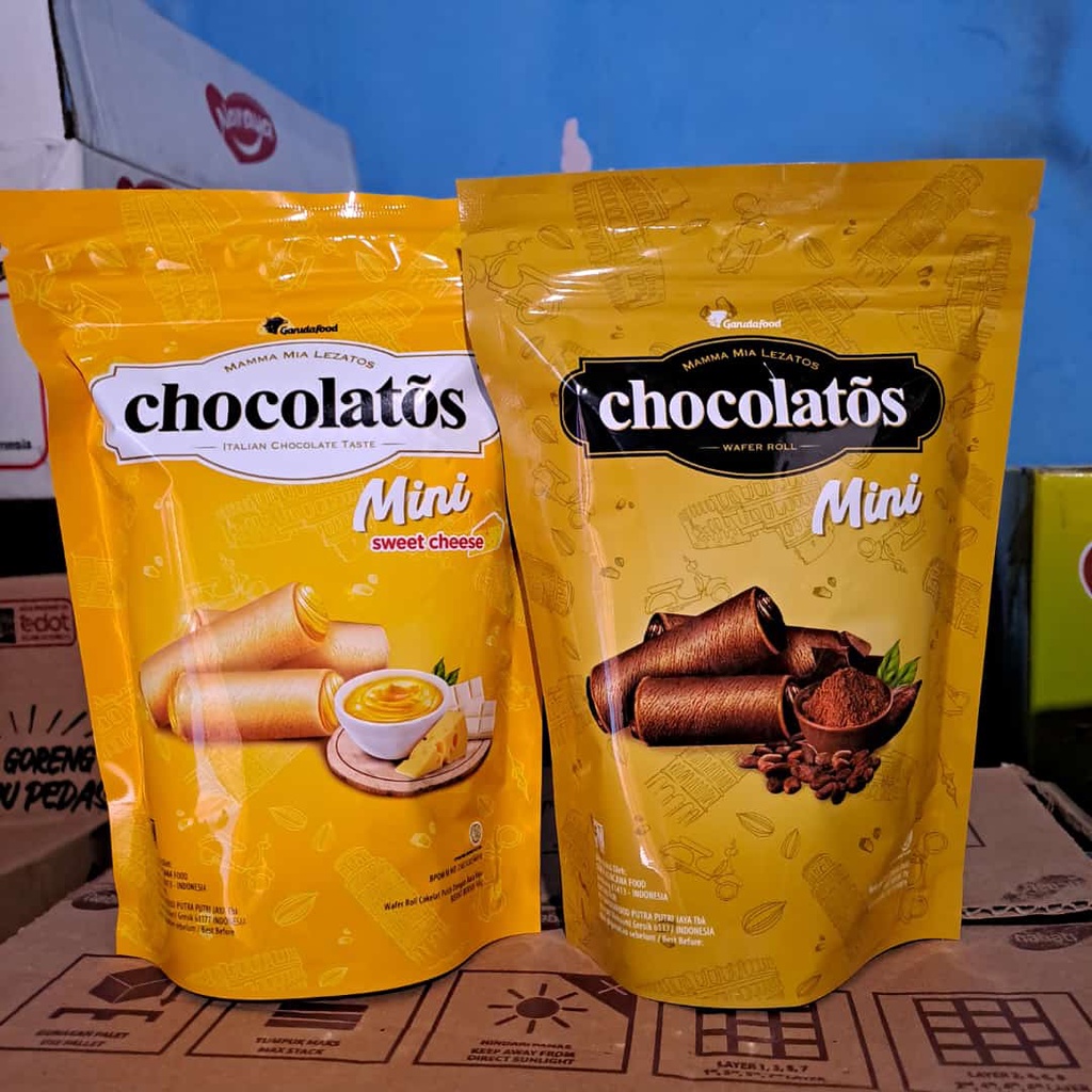 Chocolatos Mini Pouch Cheese/Mini Dark 70 gr | Shopee Malaysia