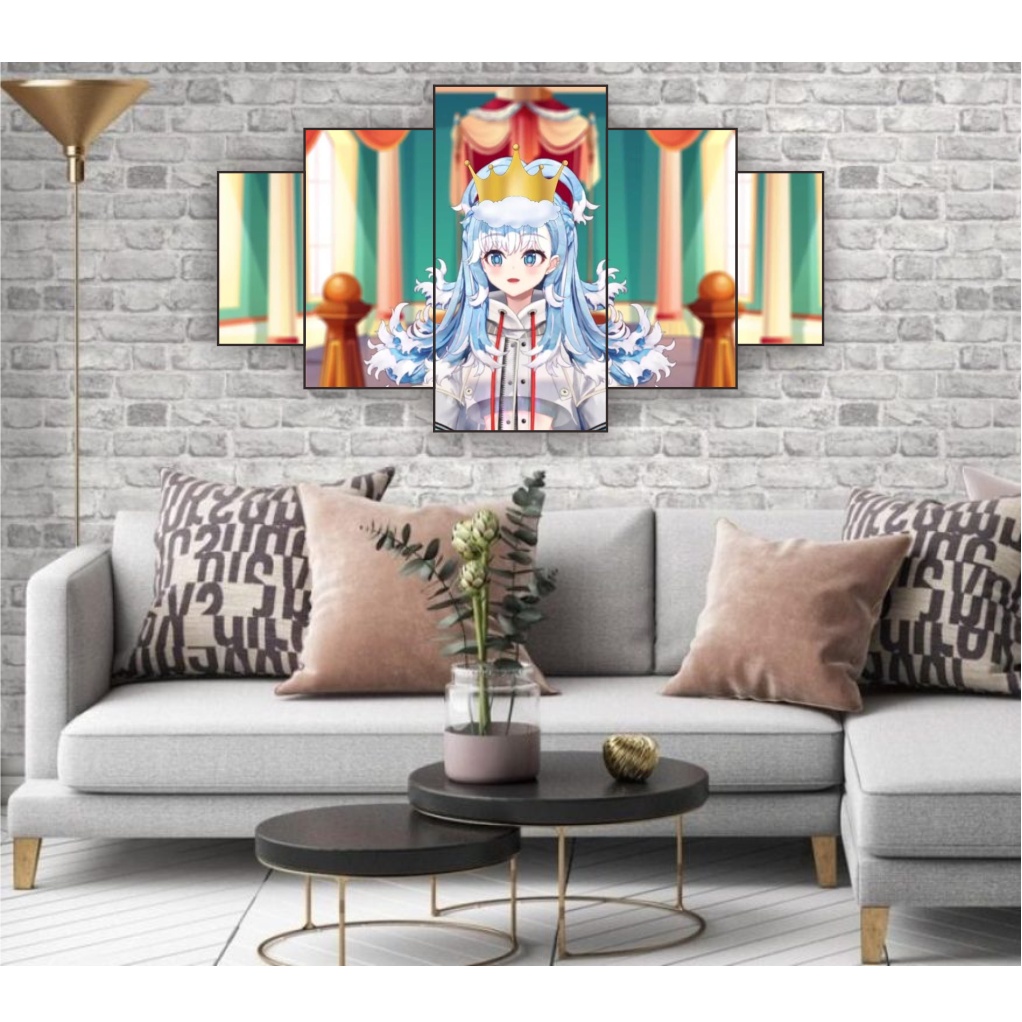 KAYU HIASAN DINDING Wooden stacking Poster (Wall decoration) KOBO ...