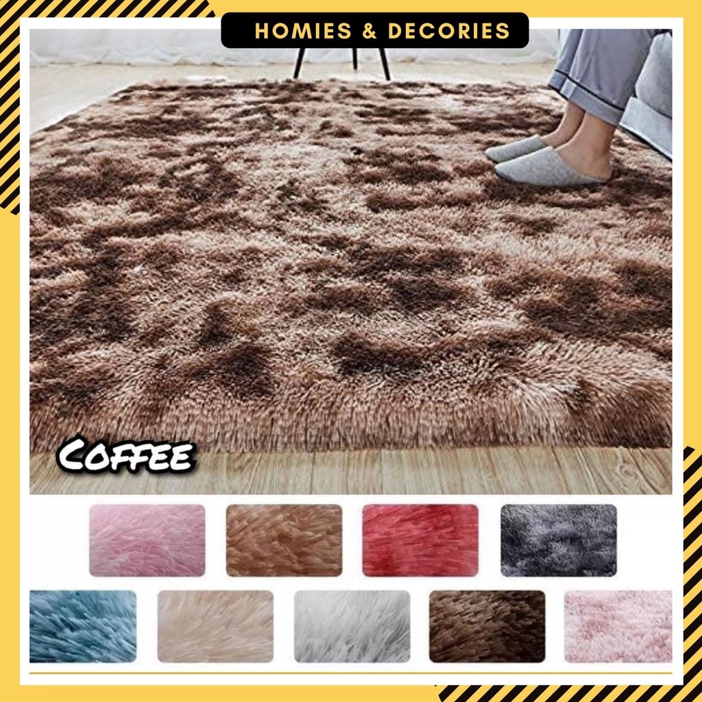 New Carpet Anti-Skiding Shaggy Area Rug Dining Room Floor Mat Carpet ...