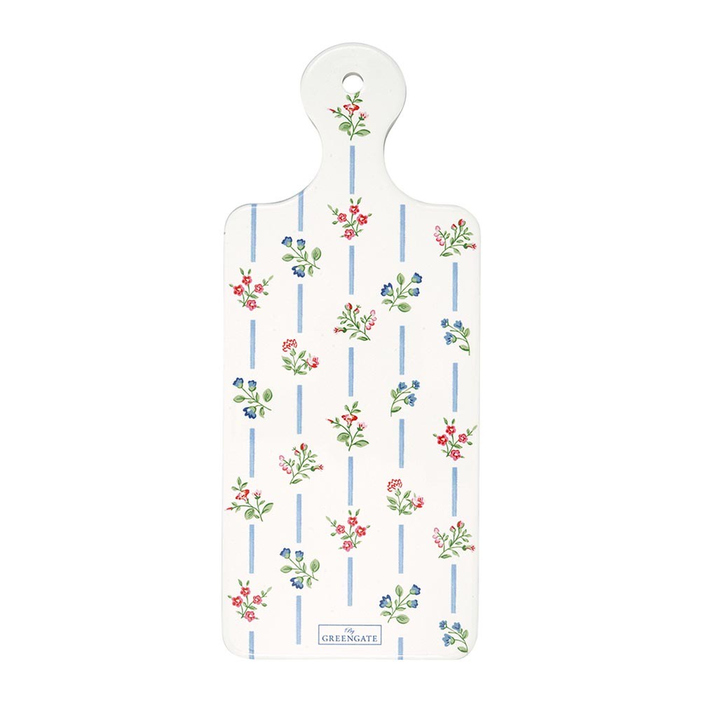 [Denmark GreenGate] Hannah white Tray Plate Dining Board Dessert ...