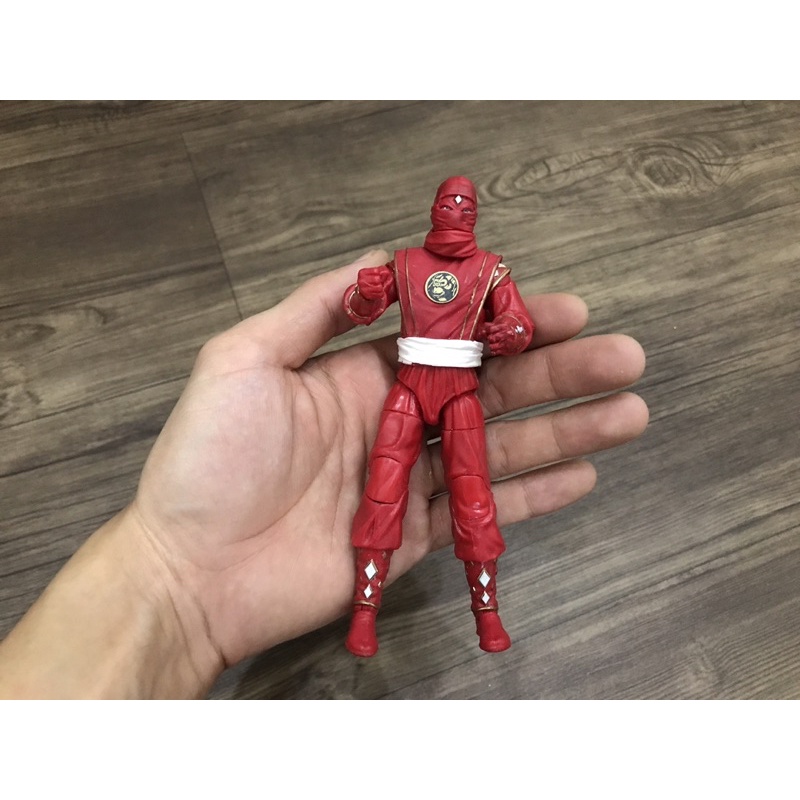 Ninja Red Ranger Model in Power Ranger Lightning Collection Mighty ...