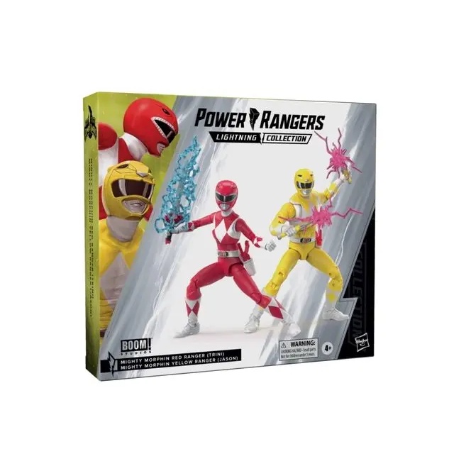 Power Rangers Lightning Collection “Swap” 2-Pack Mighty Morphin Yellow ...