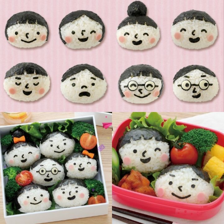 Chibi Maruko Face Rice Ball Mold / Bento Rice Face Lunch Mold | Shopee ...