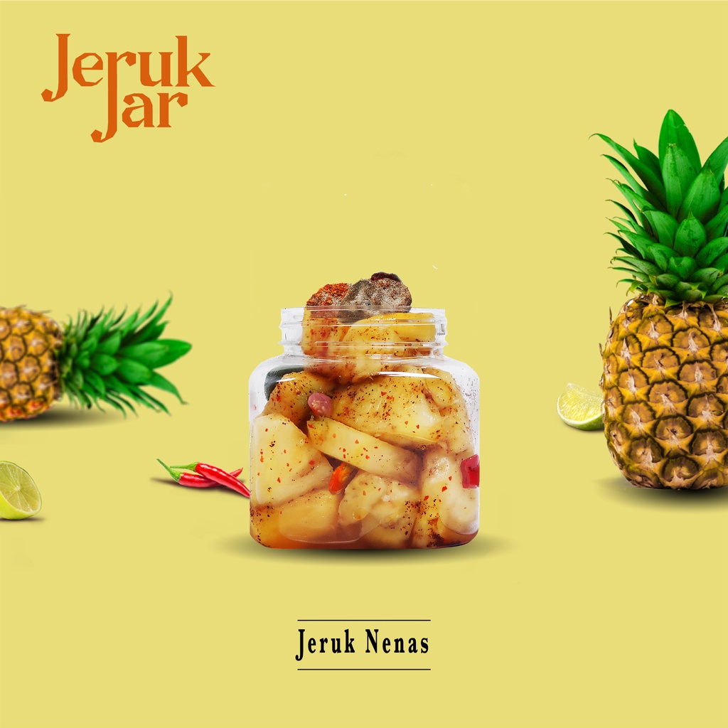 Jeruk Nenas / Pineapple (200g) (SMALL) | Shopee Malaysia