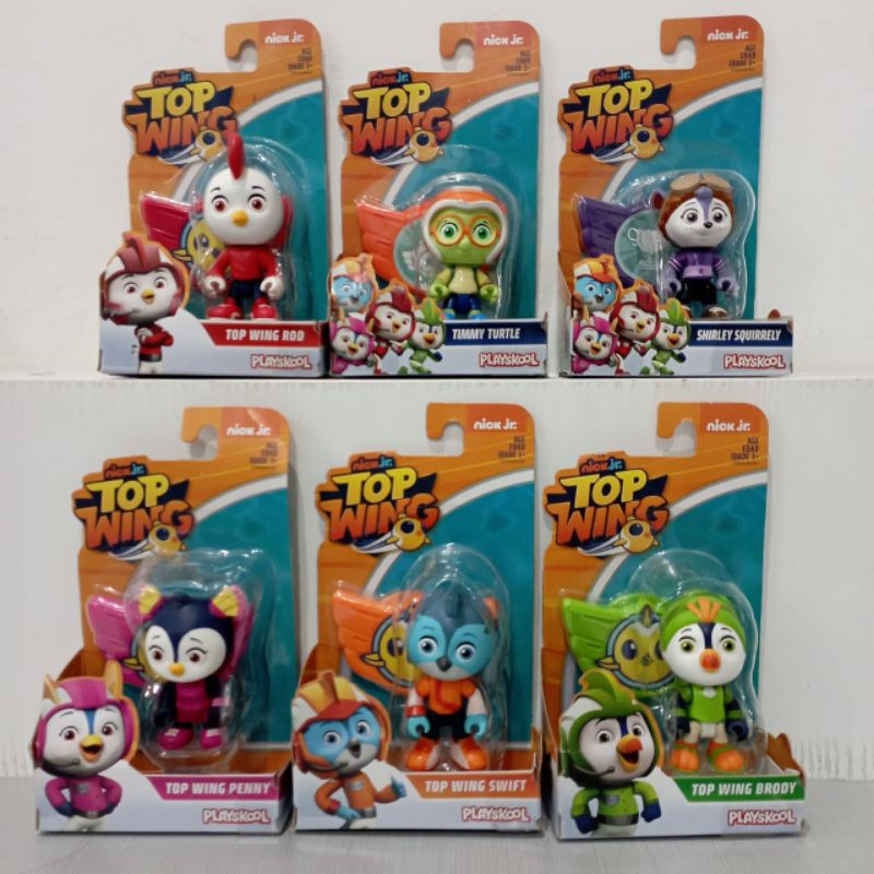 Original top wings wing nick JR playskool single figure display ...