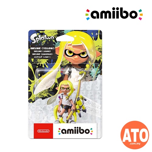 Amiibo Splatoon 3 Series Figure - Japan (Inkling Yellow / Octoling Blue / Smallfry / Full Set ...