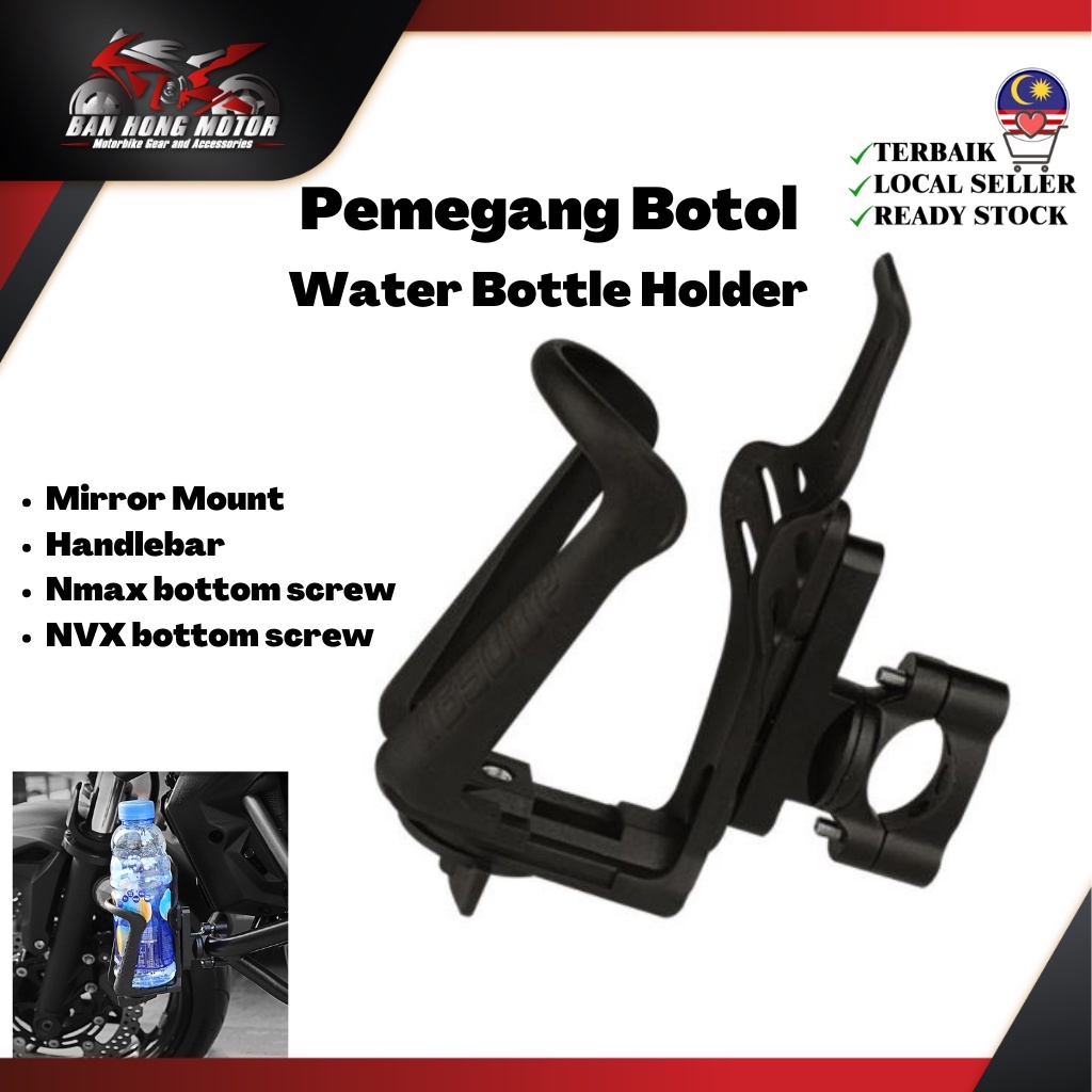 Adjustable Water Bottle Holder for Motorcycle /Bicycles Pemegang Botol ...