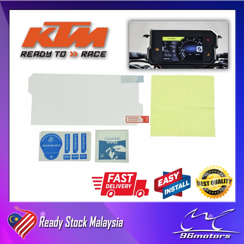 KTM DUKE Screen Protection Film Protector (TPU) For Duke 250 390 790 ...