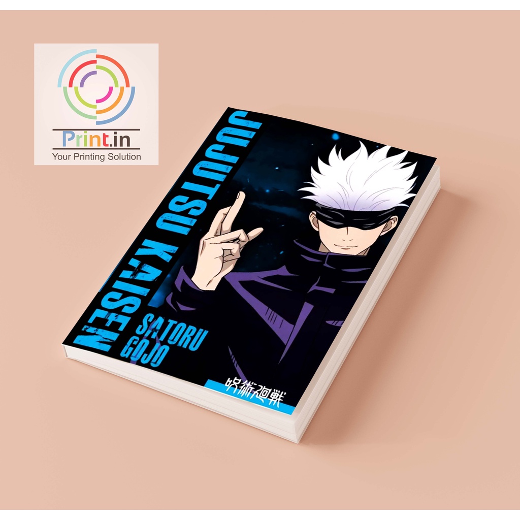 Satoru Gojo Jujutsu Kaisen Notebook Softcover | Shopee Malaysia