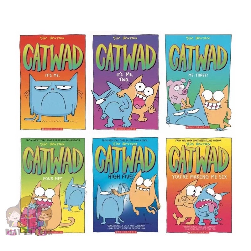 Catwad 1-6 Books Collection (6 Books) | Shopee Malaysia