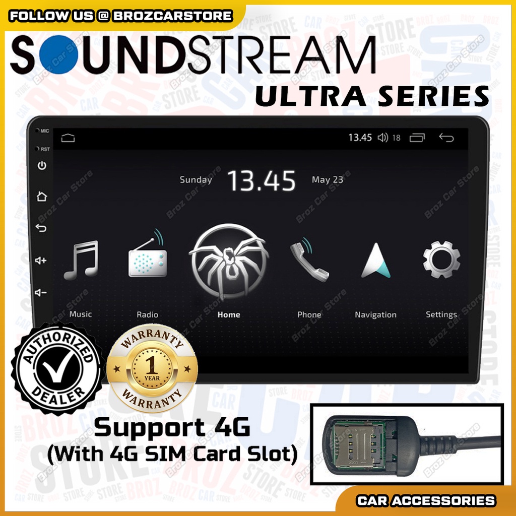 [Installation Provided] SOUNDSTREAM ANZUO ULTRA 2K DSP 4G SIM Android ...