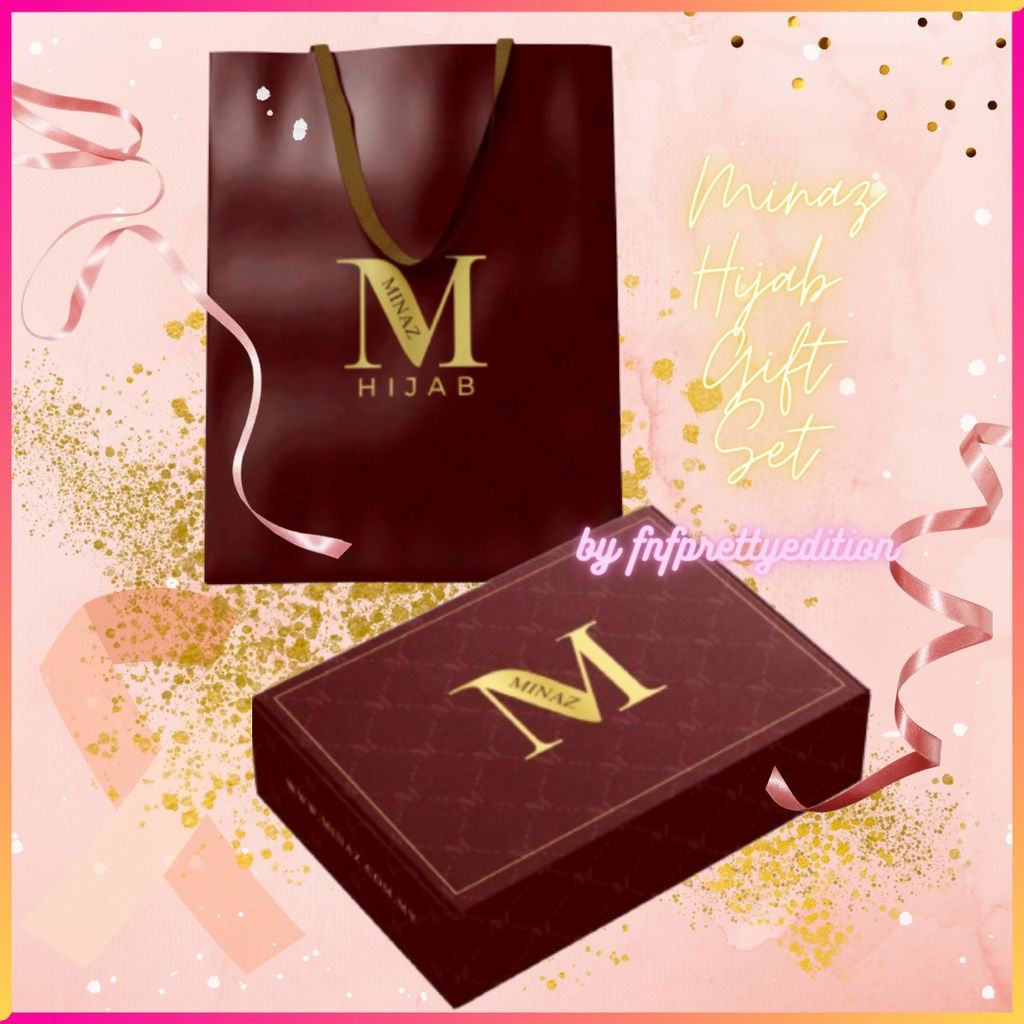 Gift Box Paperbag Minaz Hijab Leeyanarahman Official (untuk pembelian ...
