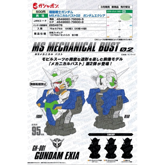 -ORIGINAL-Bandai GUNDAM GUNDAM MS MECHANICAL BUST 02 GUNDAM EXIA ... -ORIGINAL-Bandai GUNDAM GUNDAM MS MECHANICAL BUST 02 GUNDAM EXIA ...