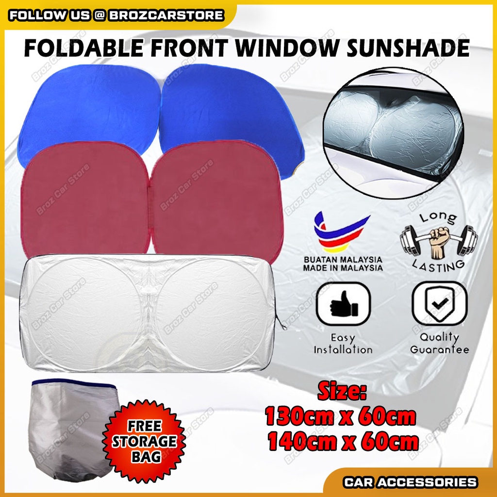 Universal Foldable Windscreen Sunshade Car Windshield Sun Block ...