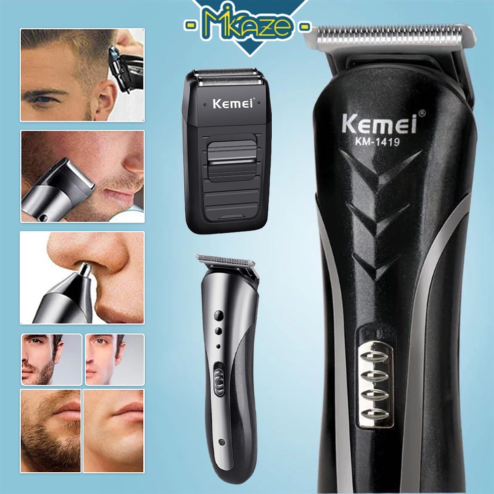 MIKAZE - HAIR CLIPPER Shaver Cordless Razor 3 in 1 Hair Trimmer Clipper ...