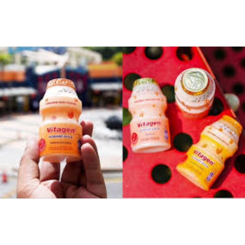 vitagen combo set(regular and less sugar) | Shopee Malaysia