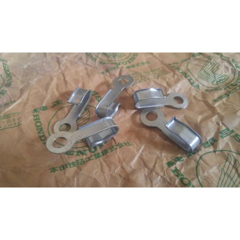 Front brake cable tie clamp lower triangle speedometer cb 100 s90 z ...