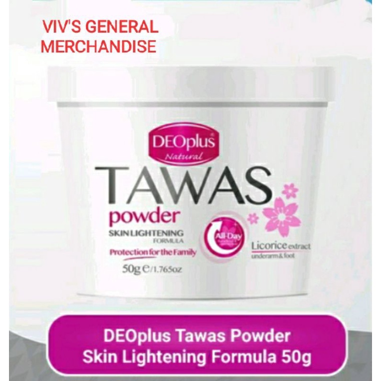 Deo Plus Tawas Powder Pink ( 50g ) | Shopee Malaysia
