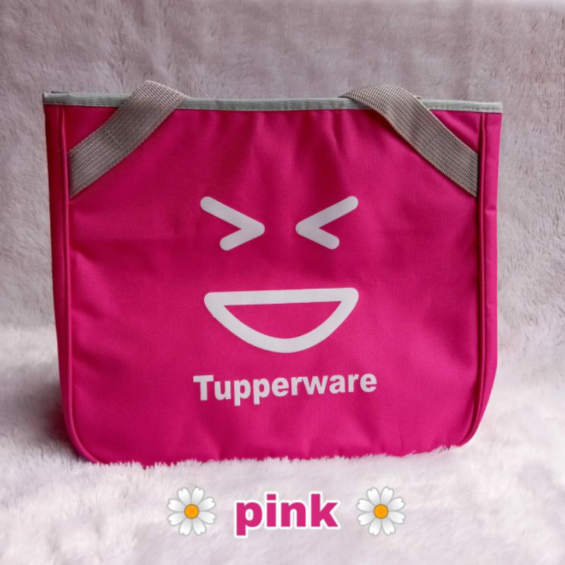 Smile bag/ smile Tupperware bag/ smile Ice Flower Lunch bag | Shopee ...