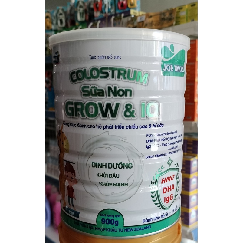 Joemilky Grow powdered milk for children from 1 to 16 years old 900gr ...