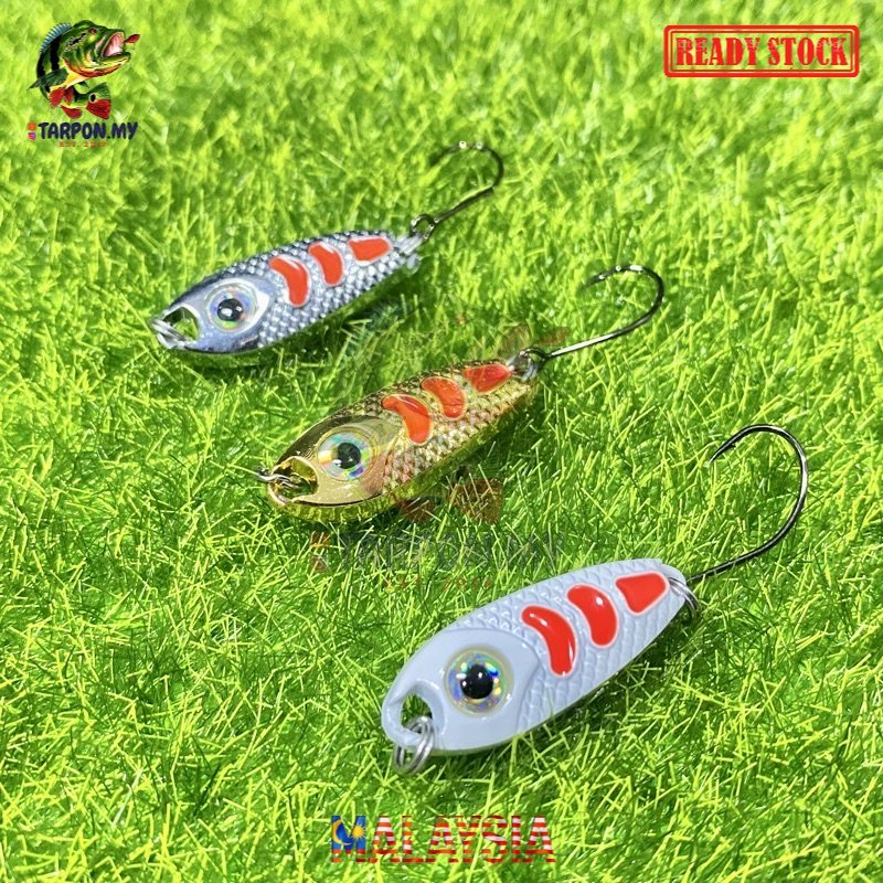 (🇲🇾) UL Micro Spoon 2gm 3gm 5gm ultralight lure for sebarau bulan ...