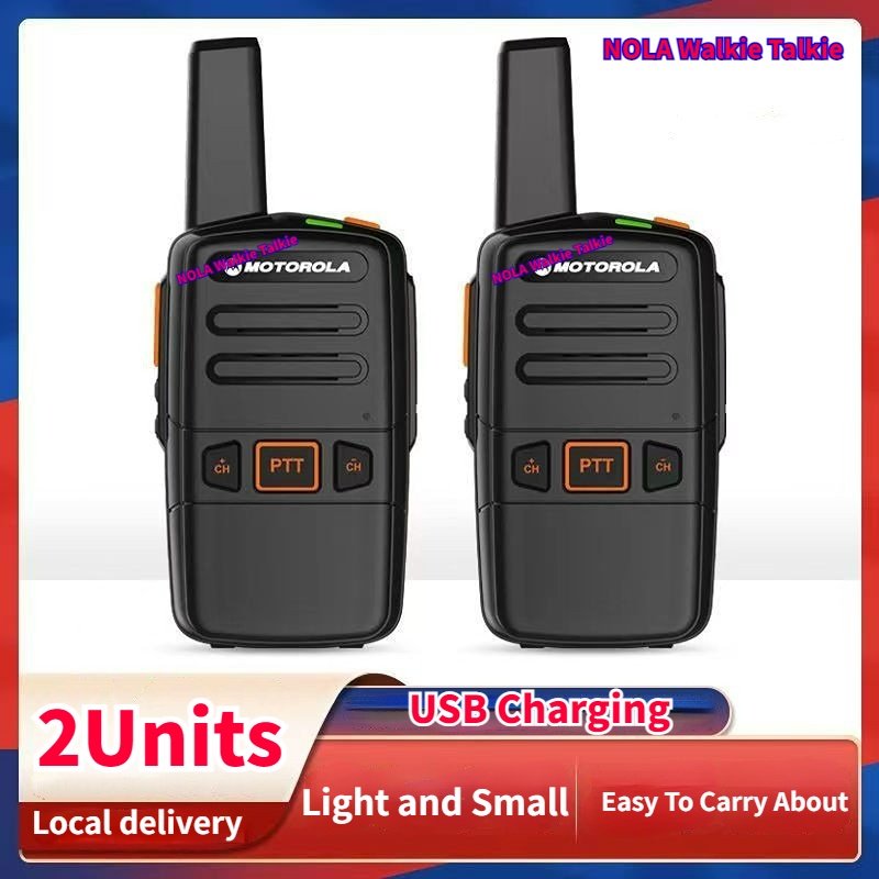 Motorola Mini Walkie Talkie Copy frequency 5KM Channel16 UHF 30W ...