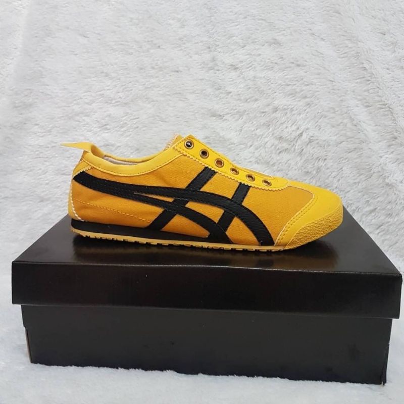 Onisuka Tiger Slip On Yellow Import | Shopee Malaysia