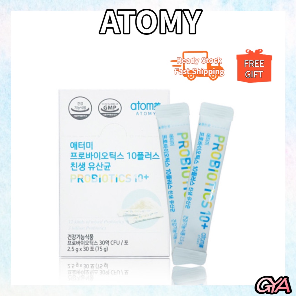 [ATOMY] Probiotics 10 plus 2.5g x 30 sachets | Shopee Malaysia