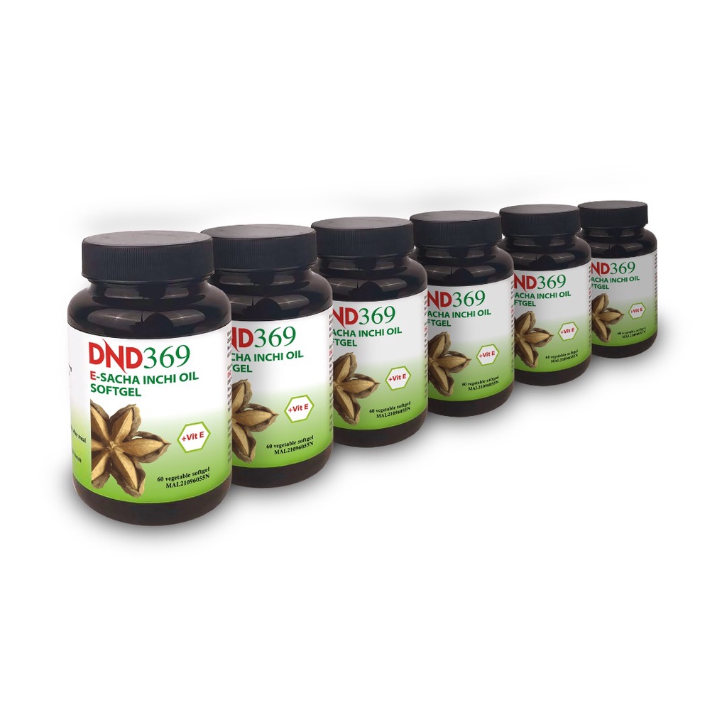 DND 369 E-Sacha Inchi Oil Softgel (6 Botol x 60 Biji) | Shopee Malaysia