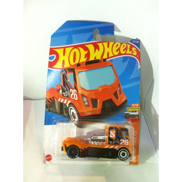 Hot Wheels. 2022 HW Hot Trucks Mini Collection - 10. Rennen Rig. Orange ...
