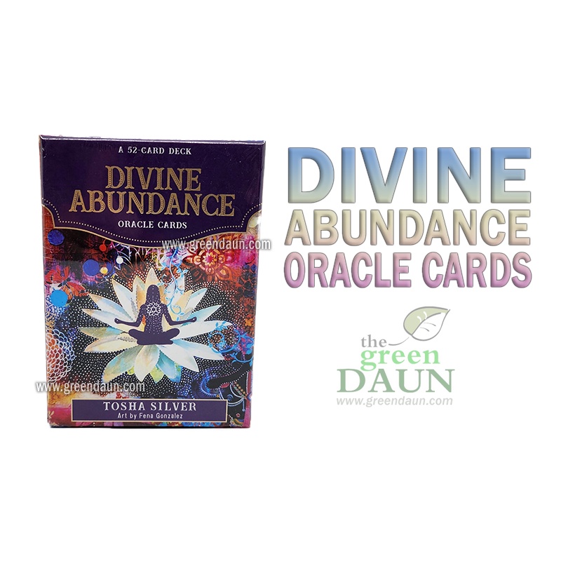 Divine Abundance Oracle Cards Deck Set By Tosha Silver 52 Card Us Import Malaysian Seller